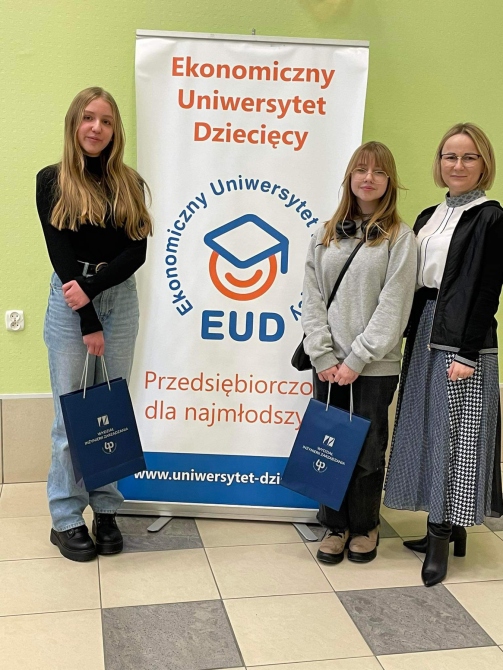 Zakończenie zimowej edycji Ekonomicznego Uniwersytetu Dziecięcego - Wydział Inżynierii ...